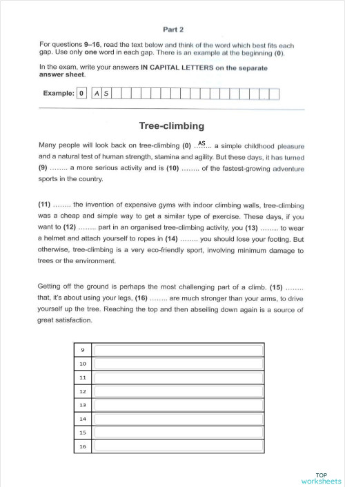 First PPT Part 2 T 5-8. Interactive worksheet | TopWorksheets