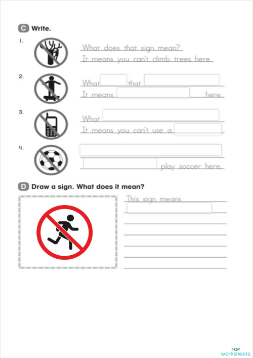 HW U7 L3.3. Interactive worksheet | TopWorksheets