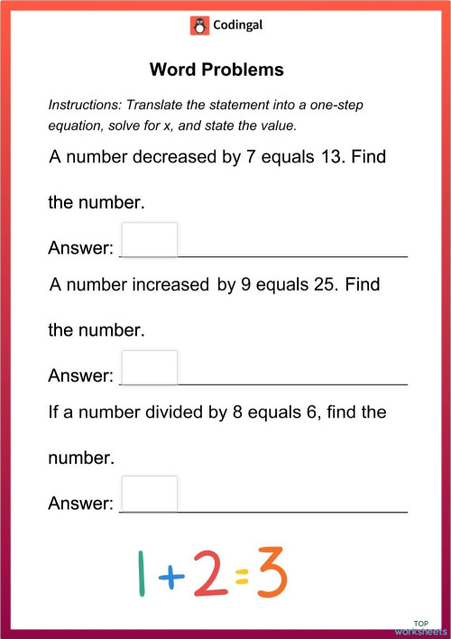 M_G08M08L19_WE01_Solving_Linear_Equations_(One-Step)_5. Interactive ...
