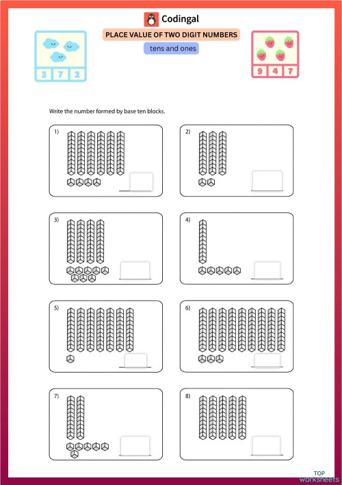 M_G01M03L08_WE02_ Understanding_Place_Value_6. Interactive worksheet | TopWorksheets