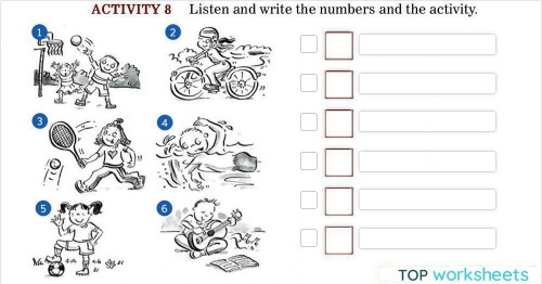 KB109 section 1 activity 8. Interactive worksheet | TopWorksheets