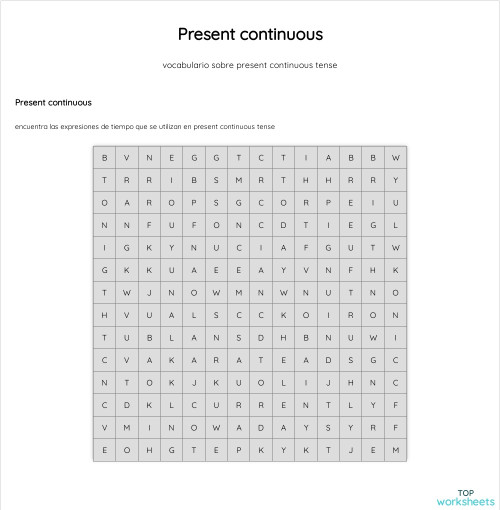 am not, is not, are not. Interactive worksheet | TopWorksheets