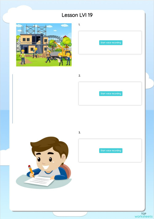 Lesson LVI 19. Interactive worksheet | TopWorksheets