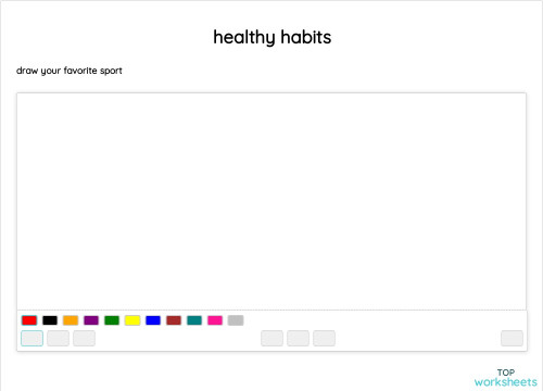 healthy habits. Interactive worksheet | TopWorksheets