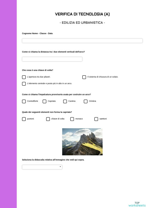 Tecnologia: schede interattive ed esercizi online | TopWorksheets