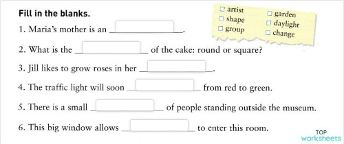Monet’s garden. Interactive worksheet | TopWorksheets