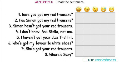 KB108 Section 2 Activity 3. Interactive worksheet | TopWorksheets