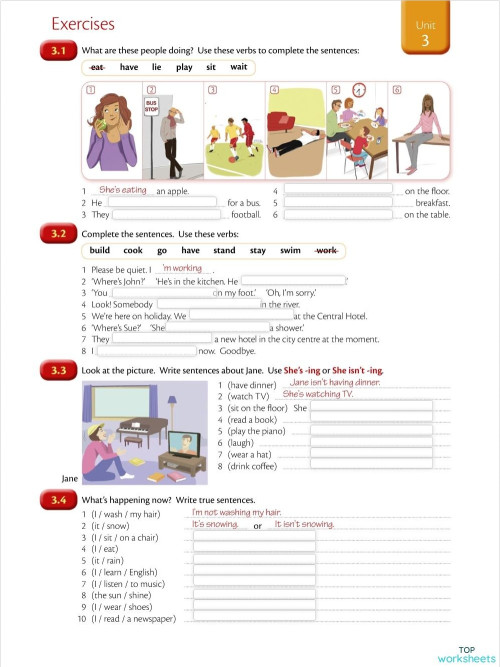 Grammar: interactive worksheets and online exercises | TopWorksheets