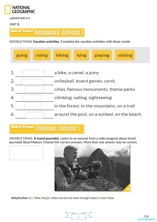 English 2 Laboratory 4. Interactive worksheet | TopWorksheets