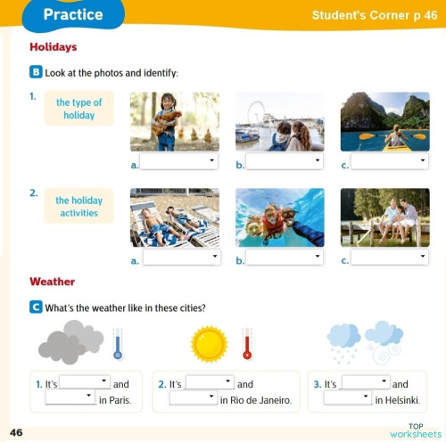 Explore together 2 - DVD 1 Unit 4. Interactive worksheet | TopWorksheets