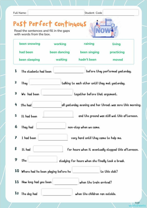 A School Day: Sentence Scramble. Interactive worksheet | TopWorksheets