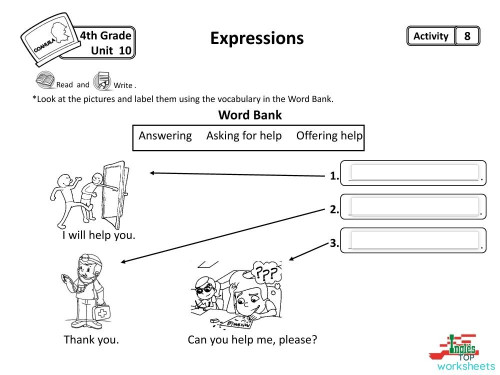 Shopping - writing. Interactive worksheet | TopWorksheets