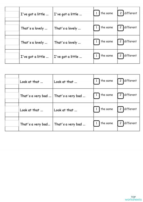 cap cup or carp. Interactive worksheet | TopWorksheets