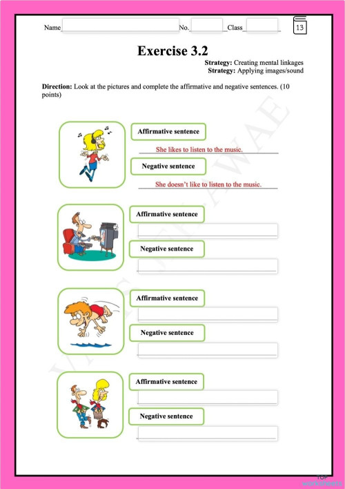 Unit 4: 3.2. Interactive worksheet | TopWorksheets