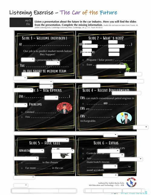 Vocabulary Ex. - The Environment. Interactive worksheet | TopWorksheets
