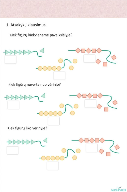 Matematika: interactive worksheets and online exercises | TopWorksheets