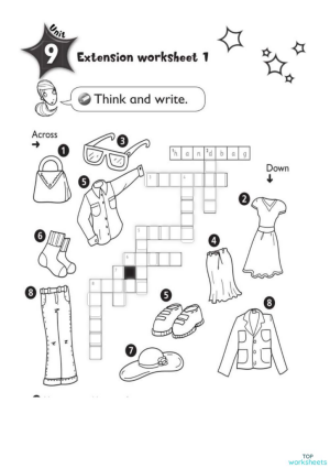 Extension worksheet 1. Interactive worksheet | TopWorksheets