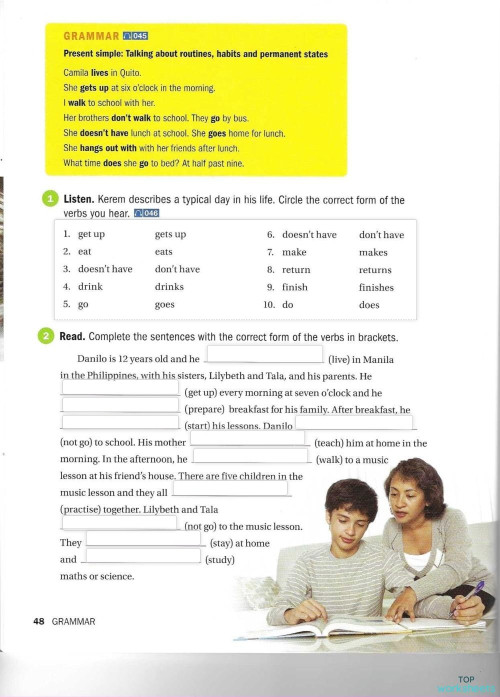 13th class. Interactive worksheet | TopWorksheets