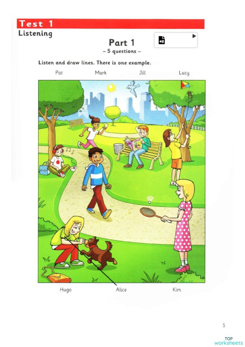 S.Cam 2-2018.T1L. Interactive worksheet | TopWorksheets