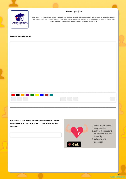 Power Up 3 | 3.1. Interactive worksheet | TopWorksheets