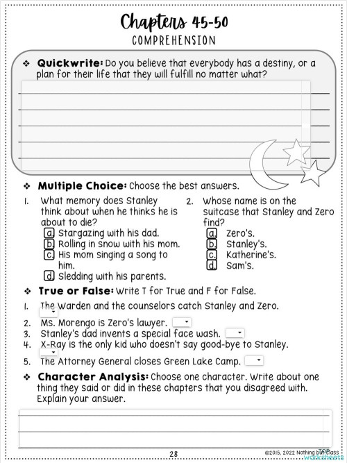 ELA: interactive worksheets and online exercises | TopWorksheets