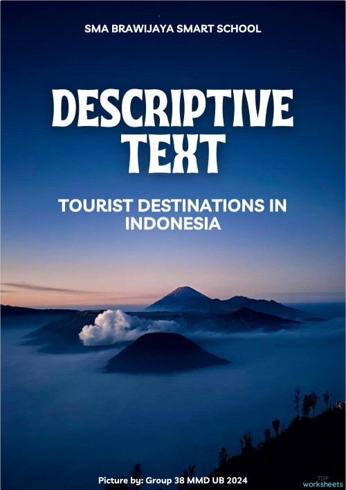 Meeting 10 Descriptive Text X5 SMA BSS. Interactive worksheet ...