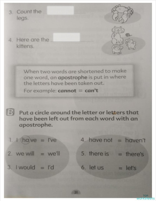 LW-1 (Unit 9 Page 31). Interactive worksheet | TopWorksheets