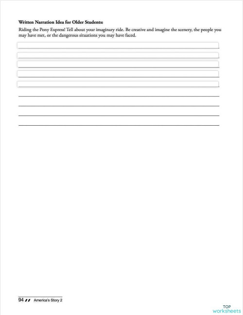 Chapter 9: Written Narration Pg 94. Interactive worksheet | TopWorksheets