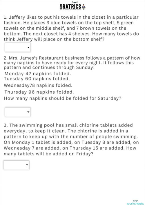 Area Area 36. Interactive worksheet | TopWorksheets