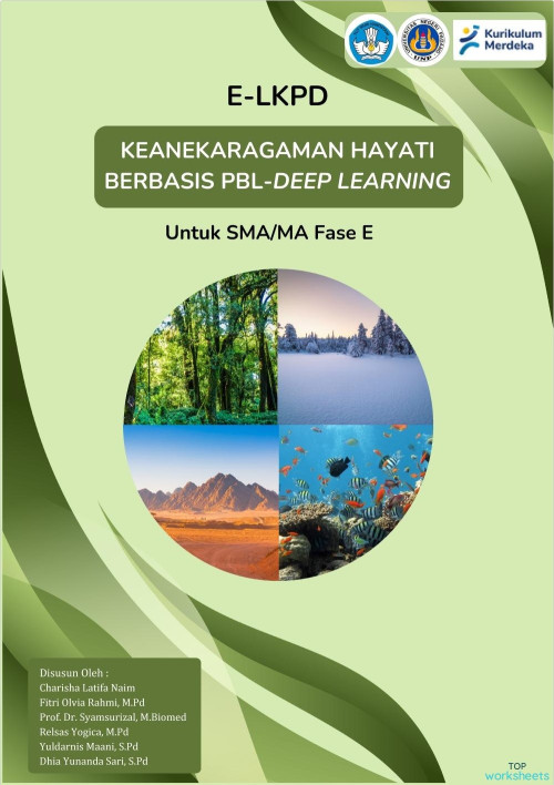 e-LKPD Berbasis Deep Learning. Lembar kerja interaktif | TopWorksheets