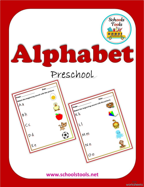 Match the Beginning Sound with the Picture. Interactive worksheet ...