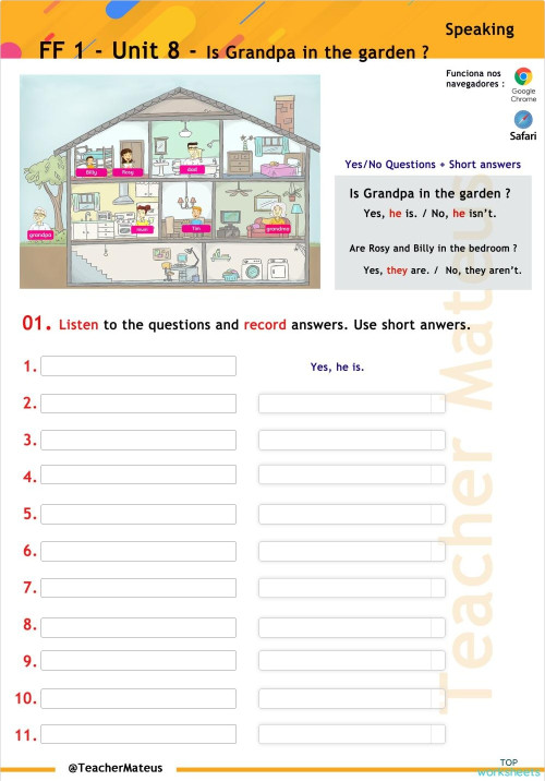 Speaking Practice - Part 2. Interactive worksheet | TopWorksheets