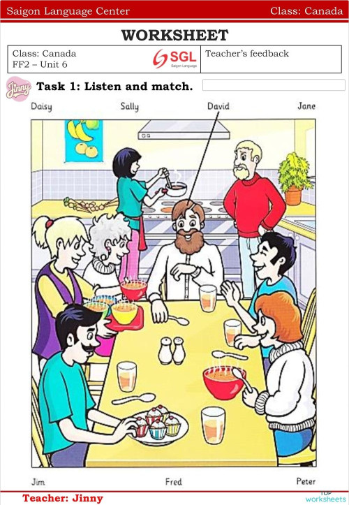 FF2.Unit 6.11. Bài tập tương tác | TopWorksheets