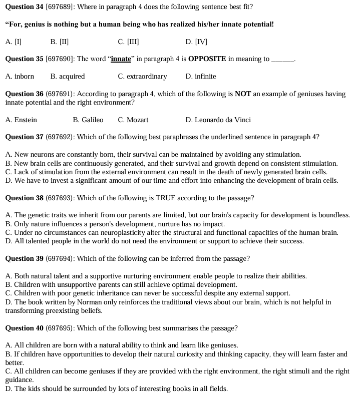 READING MULTIPLE CHOICE 16. Interactive worksheet | TopWorksheets