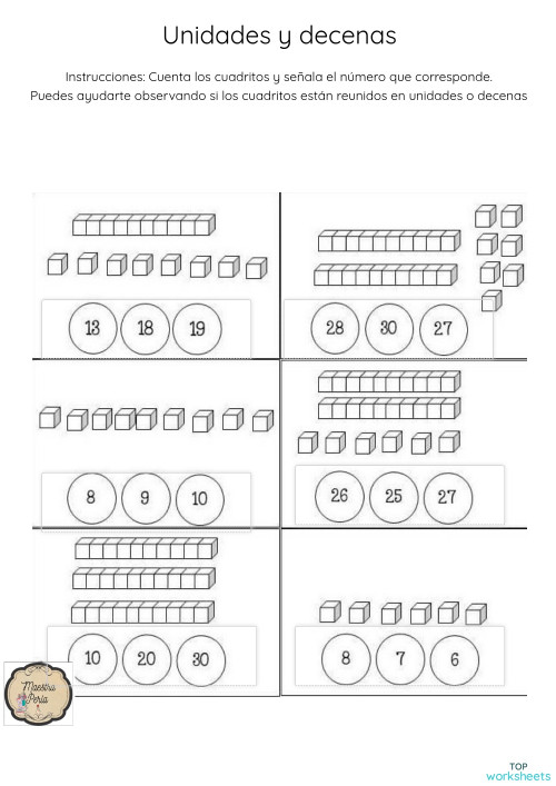 Unidades Y Decenas 1 Ficha Interactiva Topworksheets - Vrogu Unidades Y Decenas 1 Ficha Interactiva Topworksheets - Vrogu