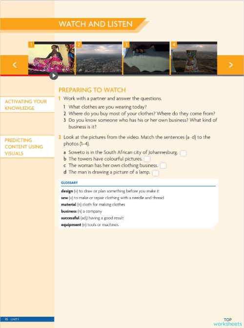Speaking: interactive worksheets and online exercises | TopWorksheets