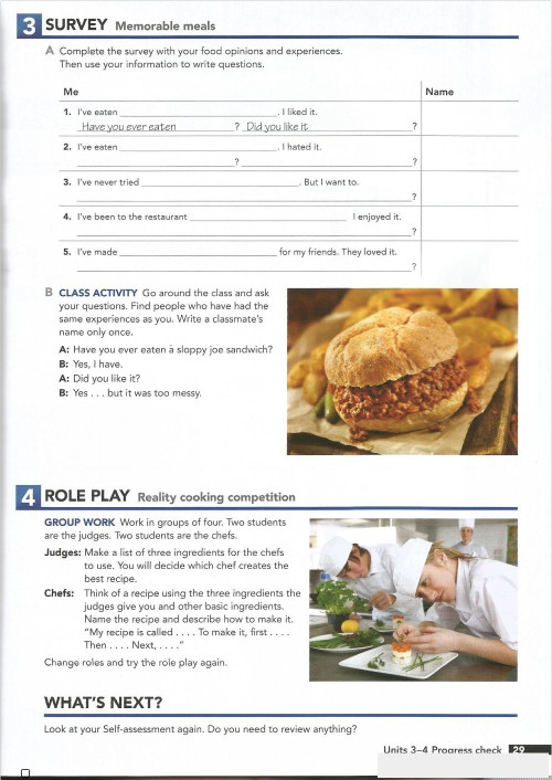 unit 4- have you ever tried it. Interactive worksheet | TopWorksheets
