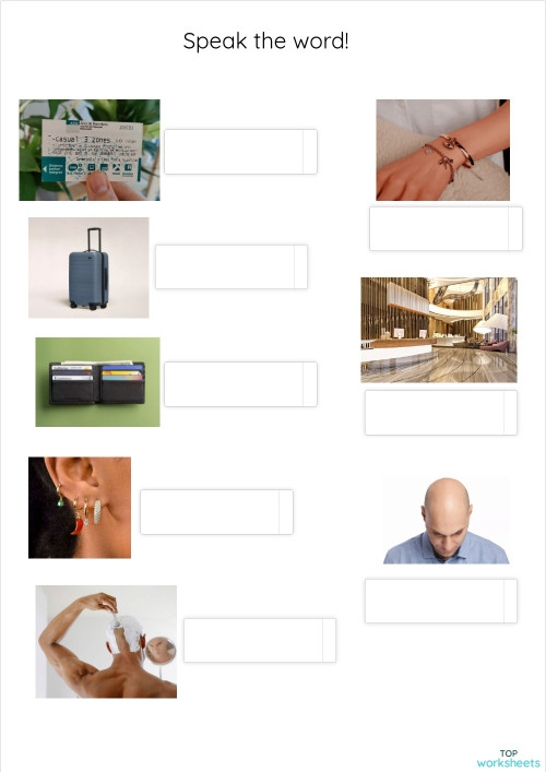 Speaking practice. Interactive worksheet | TopWorksheets