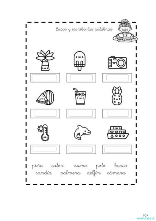 ficha escritura. Ficha interactiva | TopWorksheets