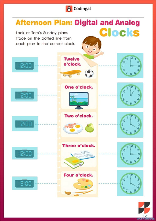Time: interactive worksheets and online exercises | TopWorksheets