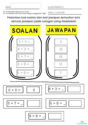 PPKI TAHUN 2. Interactive worksheet | TopWorksheets