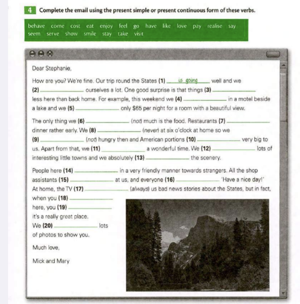 PG7 Stative and Dynamic Verbs Practice. Interactive worksheet ...