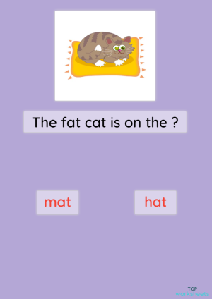 Phonics 2 (Lesson 4). Interactive worksheet | TopWorksheets