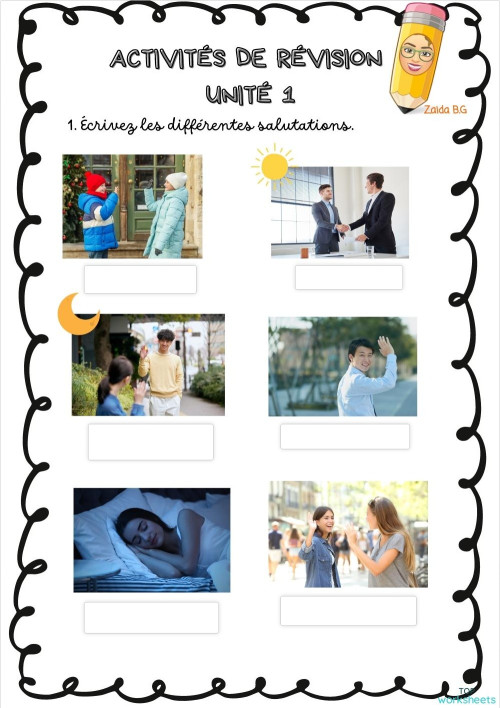 la routine quotidienne. Fiche interactive | TopWorksheets