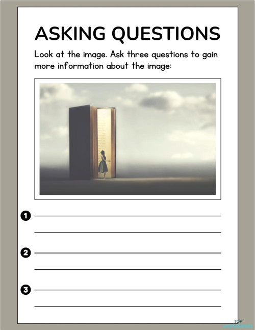 Ask and Answer Questions Worksheet. Interactive worksheet | TopWorksheets