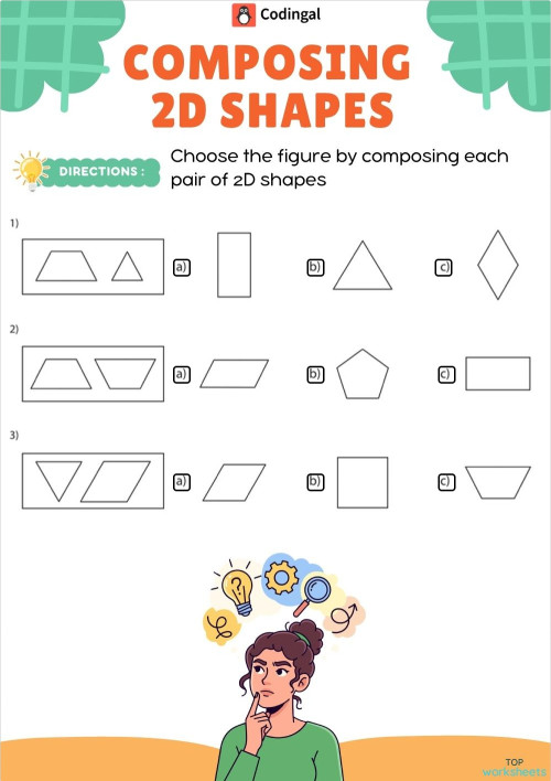 M_G05M22L61_WE03Rotation of Shapes. Interactive worksheet | TopWorksheets