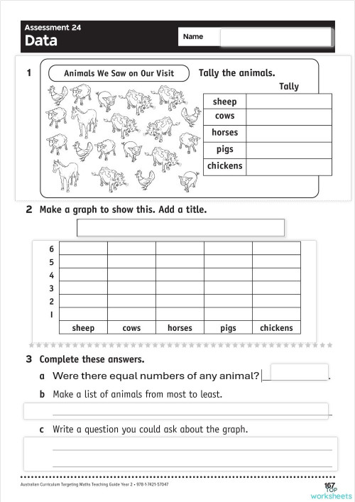 Assessment 23 Fraction. Interactive worksheet | TopWorksheets