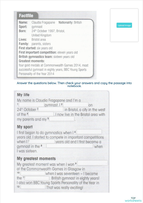 develop your writing. Interactive worksheet | TopWorksheets