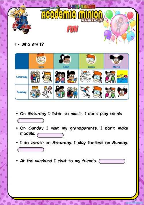 WHAT DO YOU DO?. Interactive worksheet | TopWorksheets