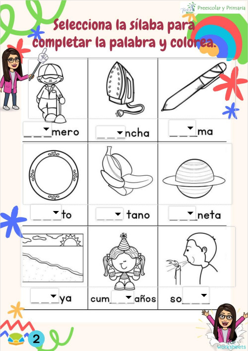 Tarea lectura de oraciones con "pr"_Mtra. Faby. Ficha interactiva ...